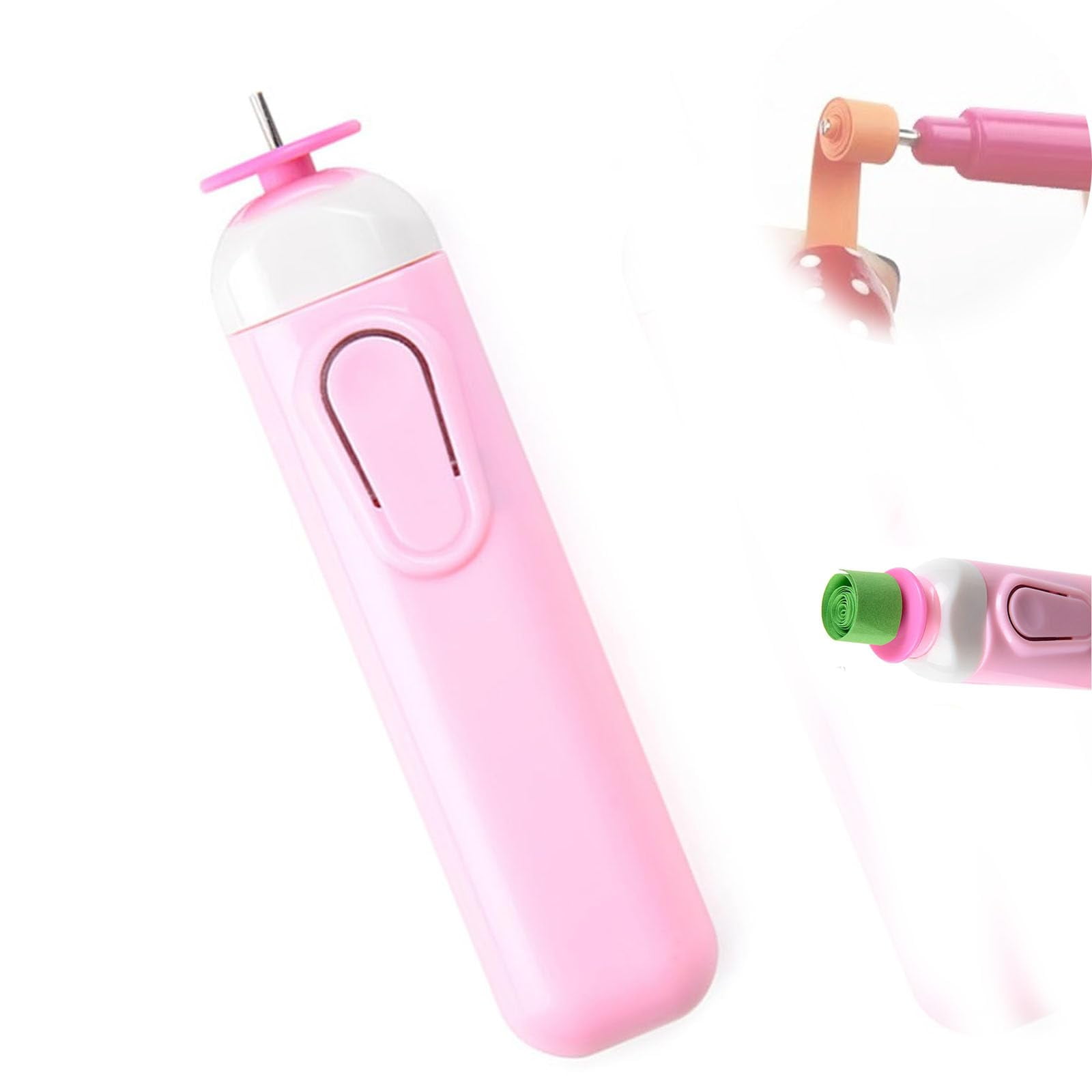 2 in 1 Quilling Slotted Tool Paper Rolling Electric Pen for General ...
