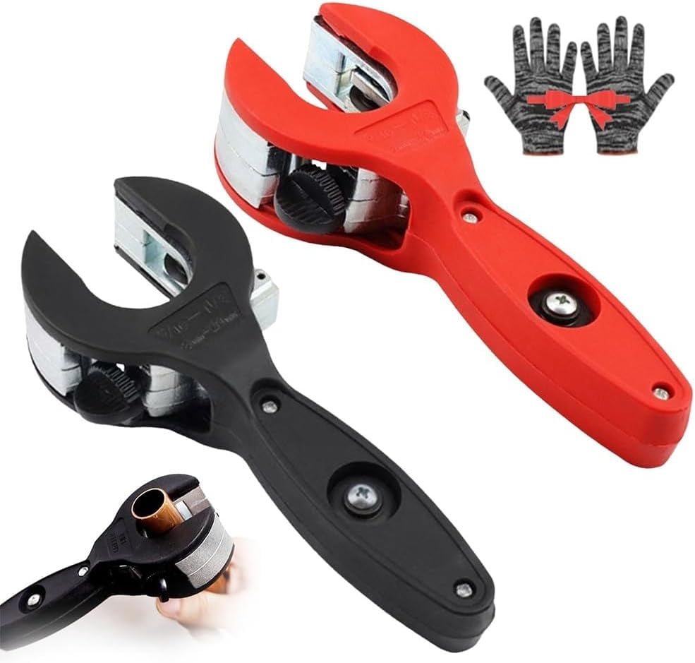 2 in 1 Ratchet-Type Pipe Cutter One-Hand Fast Pipe Cutting Tool for ...