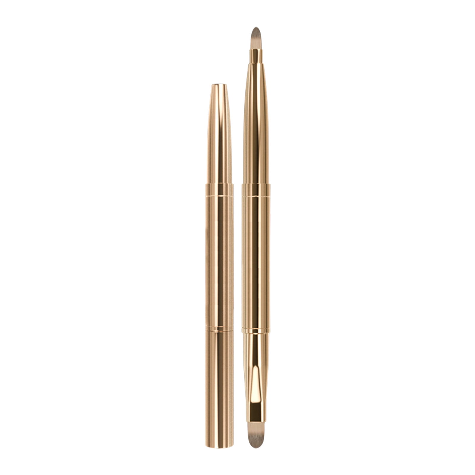 Amacok 2 in 1 Retractable Lip Brush, Double-Ended Makeup Tool, Lipstick ...