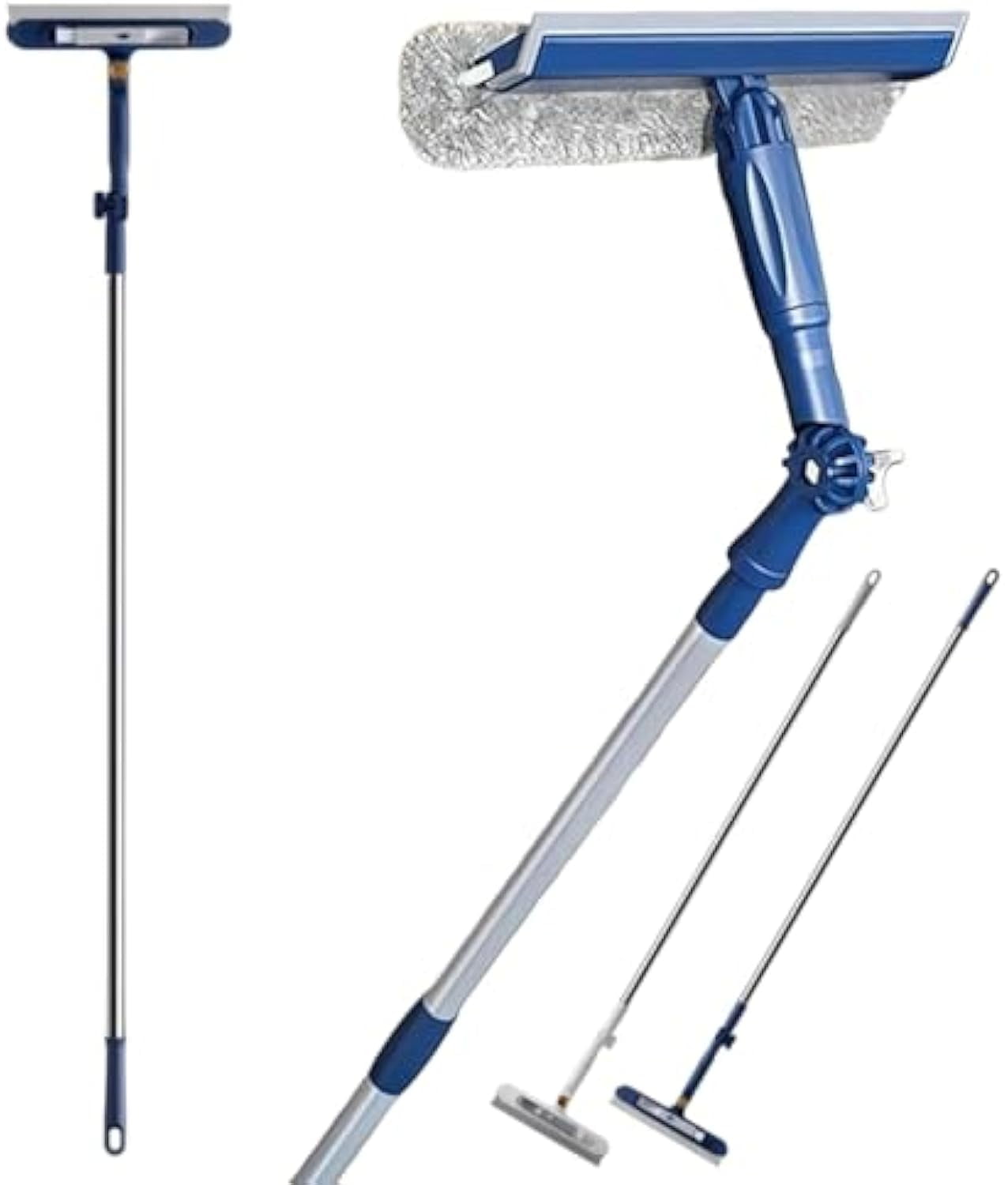 2 in 1 Rotatable Window Cleaning Kit Tool, Professional Shower Glass ...