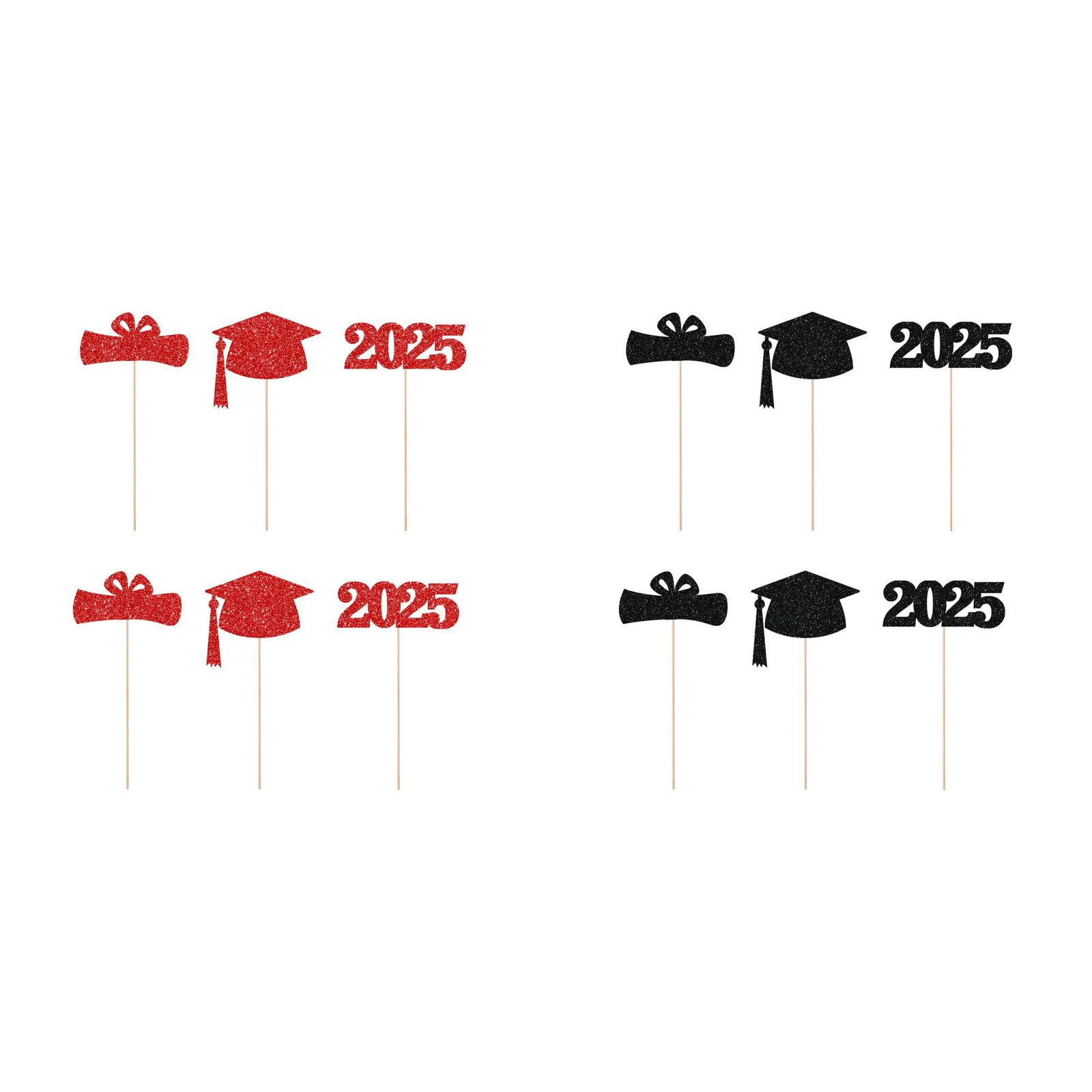 2/1 Sets Graduation Centerpieces for Tables 2025 Graduation Centerpiece ...