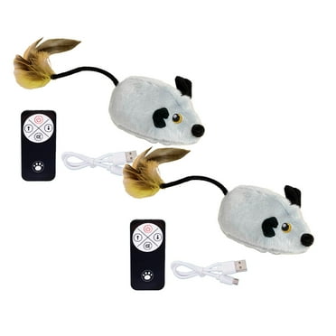 RC Funny Wireless Electronic Remote Control Mouse Rat Pet Toy For Cats ...