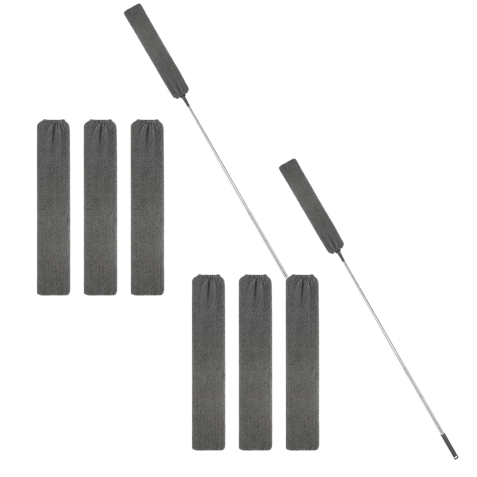 2/1 Sets Retractable Gap Dust Cleaner With 3 Microfiber Dusting Cloths ...