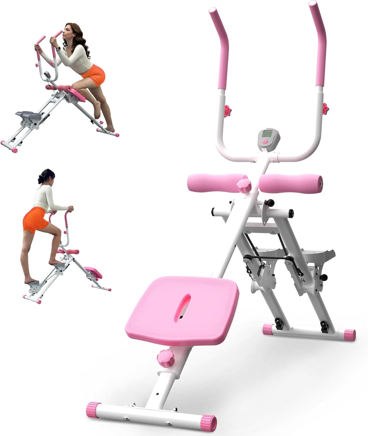 2 in 1 Stair Stepper and Ab Machine, High-Efficiency StairMaster ...
