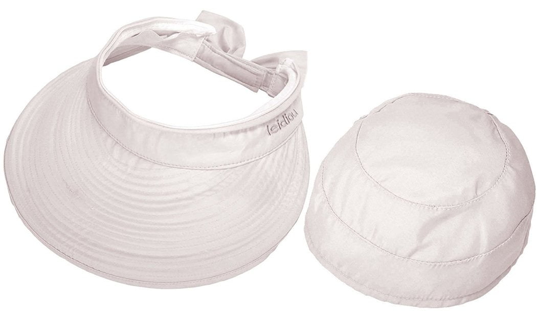 2 in 1 Sun Hats for Women, UPF 50+ UV Protective Convertible Beach ...