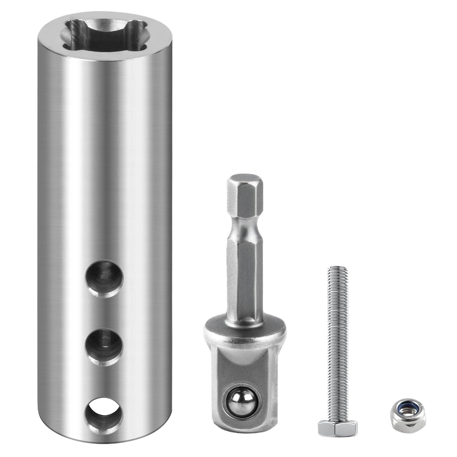 2 in 1 Trailer Jack Drill Adapter for 1/2 Inch and 1 Inch Jack Drive ...
