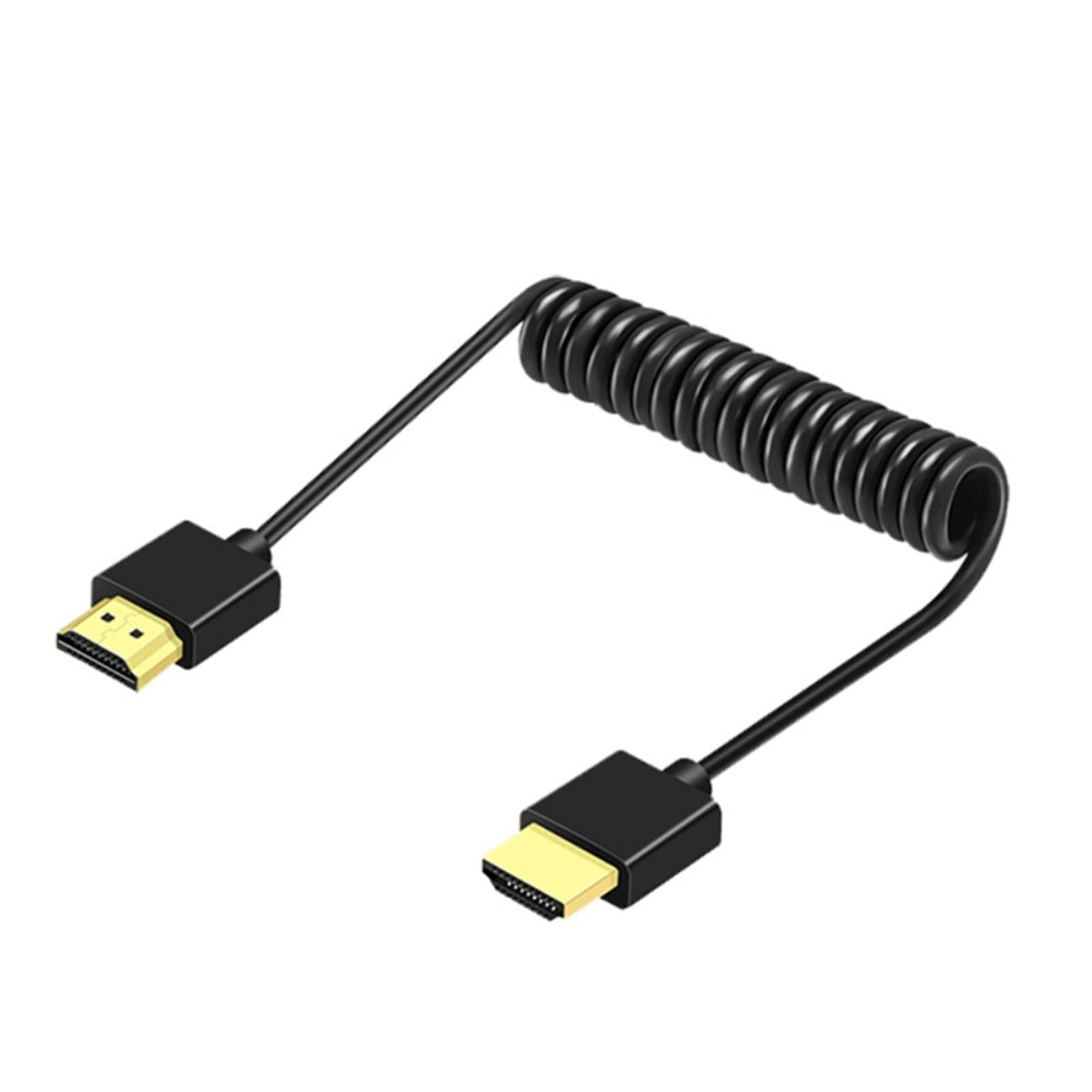 2.1 Version 8K 60Hz Video Cord Coiled Optional Plugs 7680x4320 ...