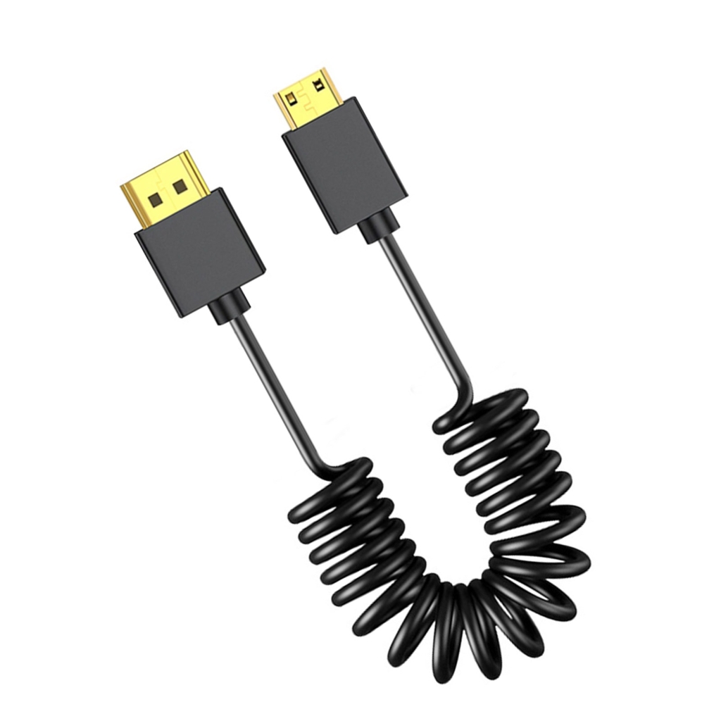 2.1 Version Coiled Video Cord 8K@60Hz Extension Cable 7680x4320 for ...