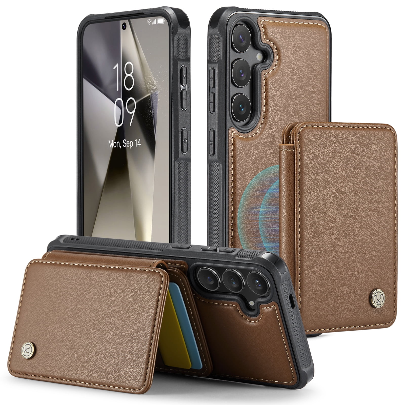 2 In 1 Wallet Case for Samsung Galaxy Note 10 Plus, Detachable Magnetic ...