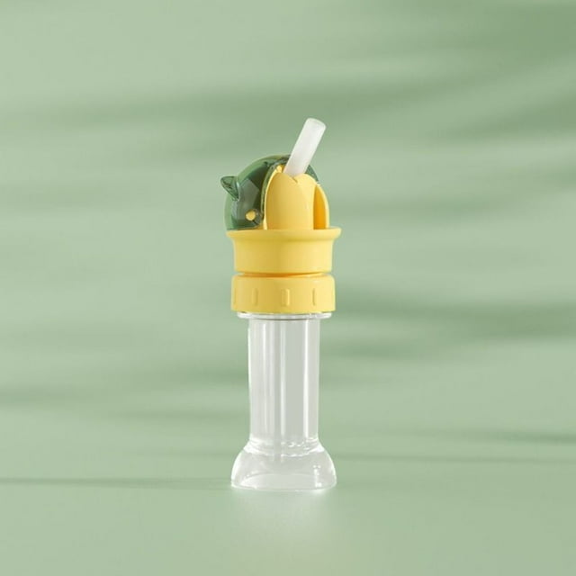 2 in 1 Water Bottle Straw Cap Spill Proof Water Bottle Twist Cover Cap ...