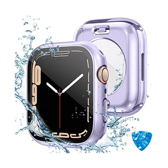 (2 in 1) for Waterproof Apple Watch Screen Protector Case 40mm SE 3/SE ...