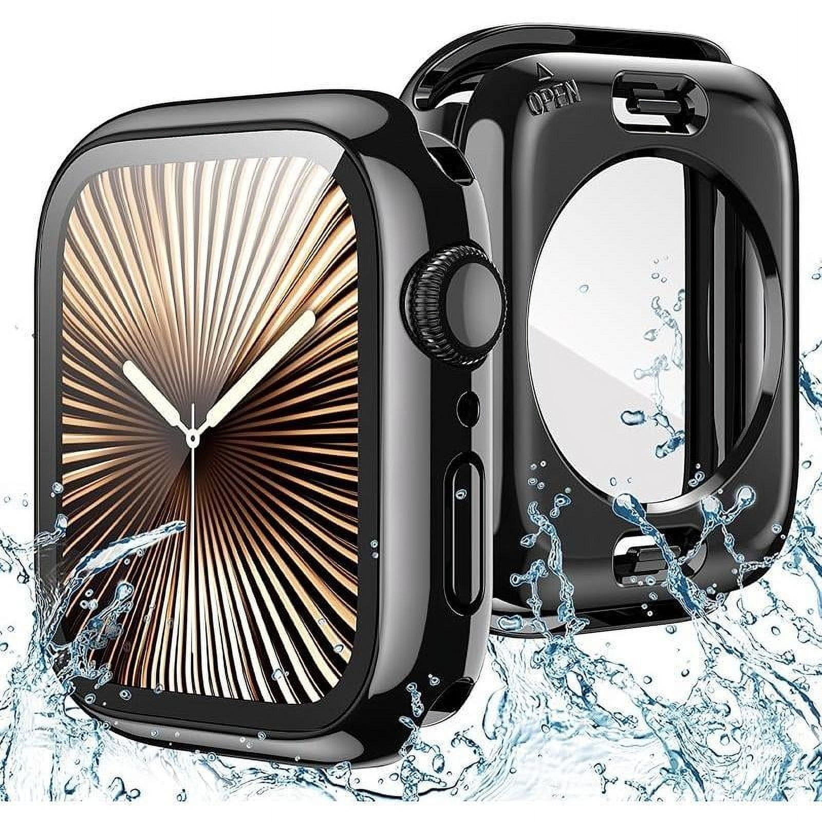 2 in 1 Waterproof Case for Apple Watch Screen Protector 40mm SE 2nd Gen ...
