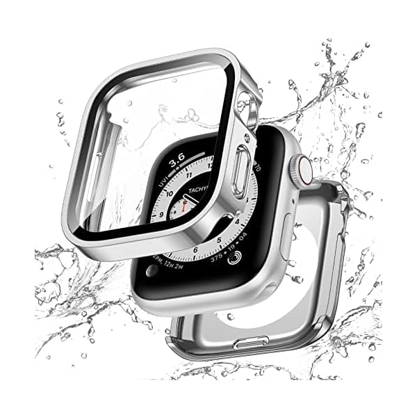 2 in 1 Waterproof Case for Apple Watch Series SE 6 5 4 40mm, Straight ...