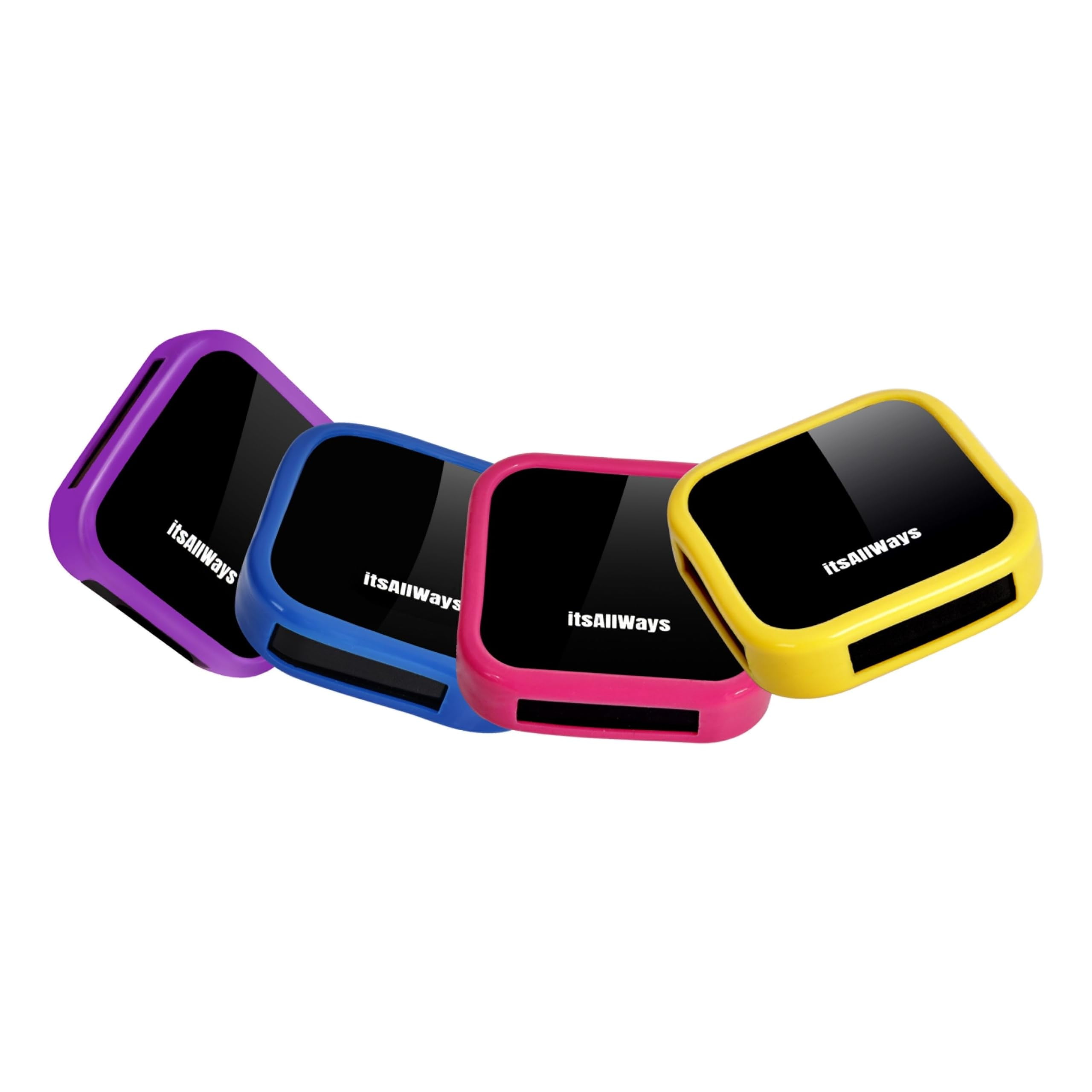 2 in 1 Wireless Carplay Adapter & Android Auto Adapter with Colorful Silicon Protectors ...