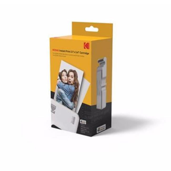 2.1 x 3.4 in. Kodak All-in-One Paper & Color Ribbon Cartridge Refill ...