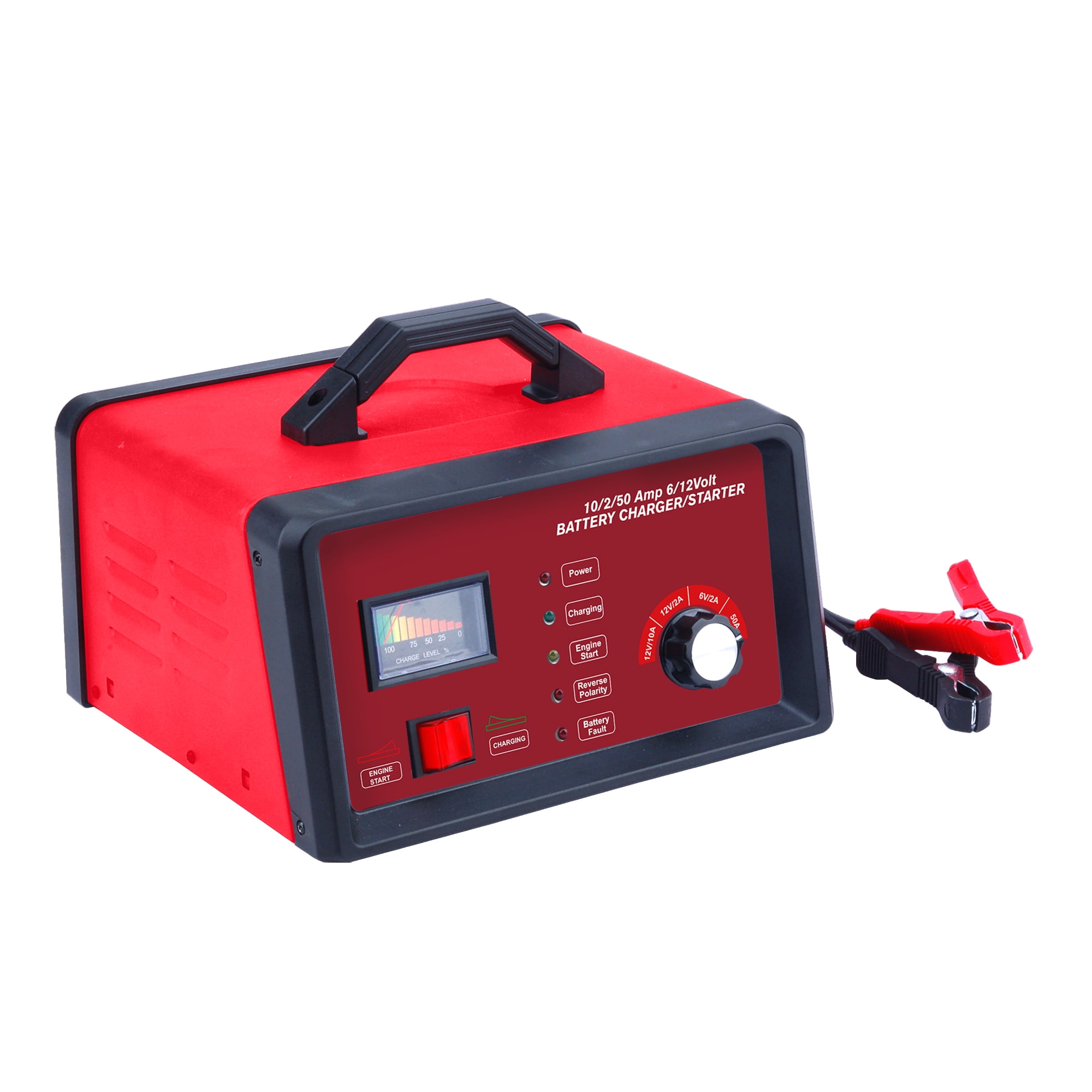 2/10/50A Battery Charger with Engine Start - Walmart.com
