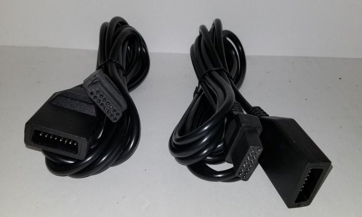 2 - 10 FT 3 Meter Controller Joystick Extension cables for NEO GEO MVS ...