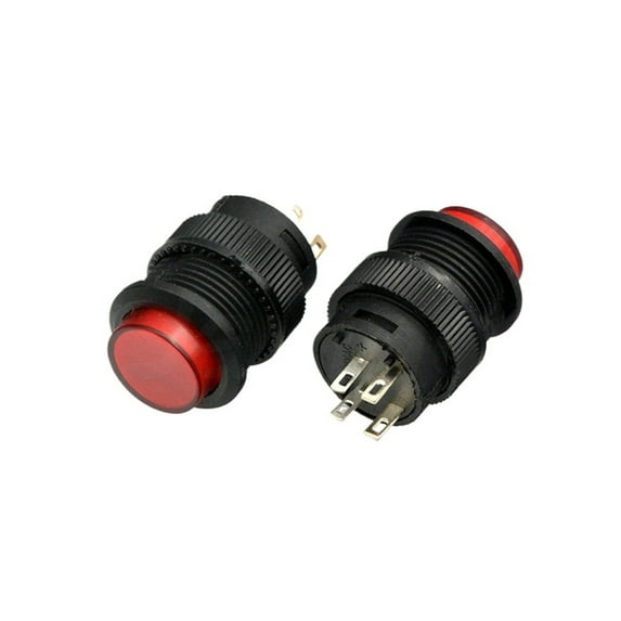 2/10PCS circular self-lockin 16MM Latching/Momentary push button switch ...