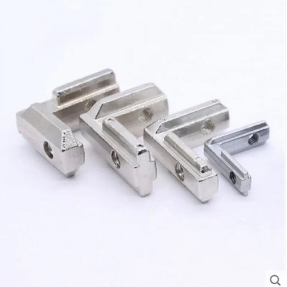 2-10pcs 1515 2020 3030 4040 4545 T Slot Aluminum Angle Bracket L ...