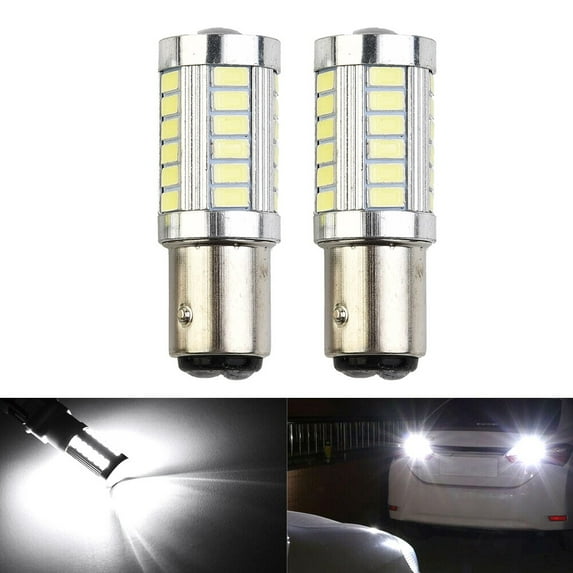 2× 1157 P21/5W 380 BAY15D CAR STOP TAIL BRAKE LED BULBS LAMP LIGHT 33 ...