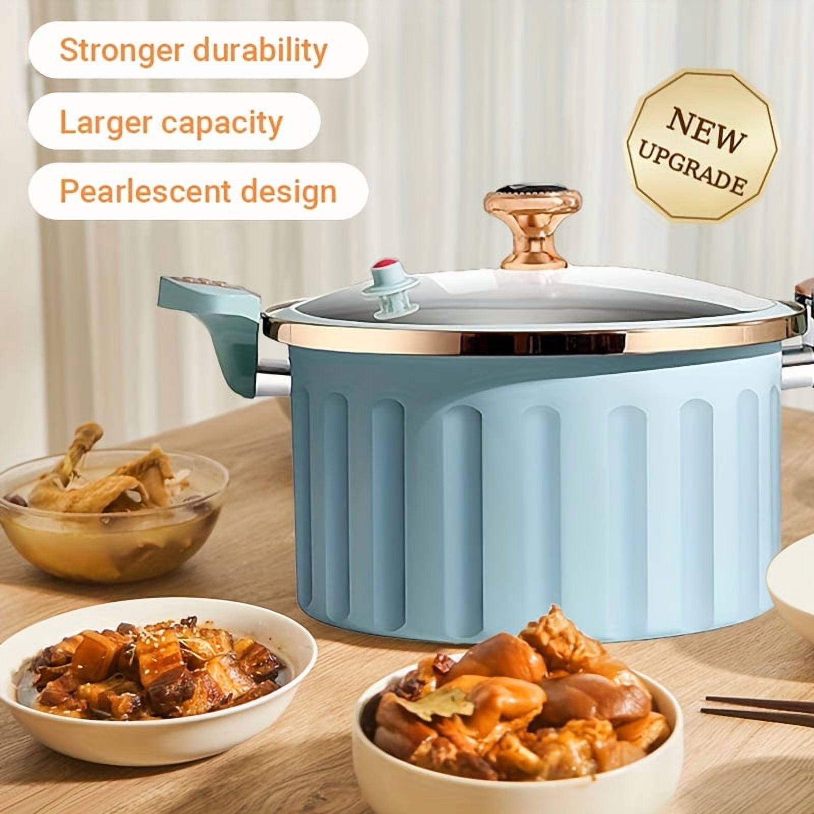 2.11gal Multi-Functional Non-Stick Sealed Cooking Pot - Walmart.com