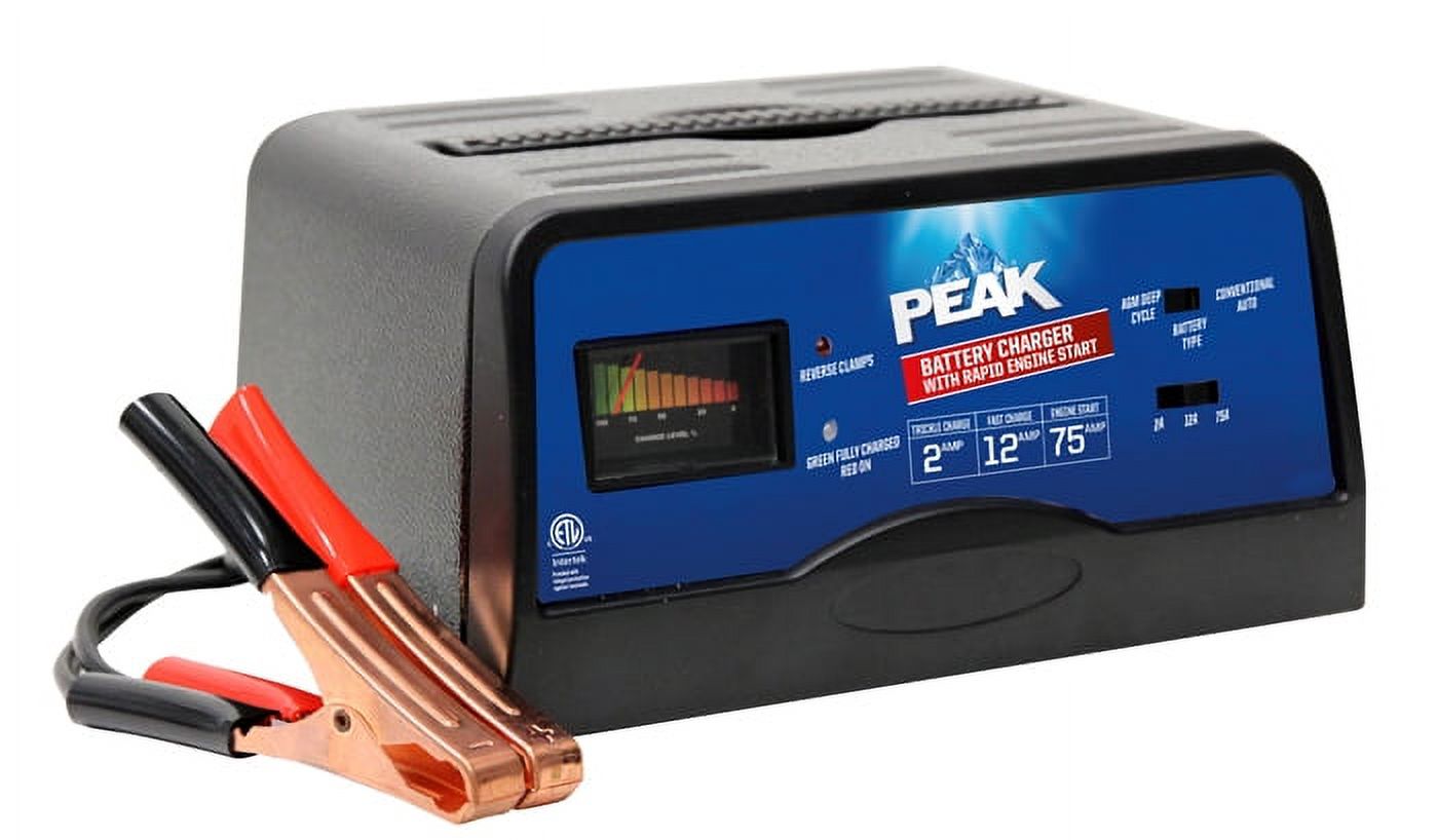 Peak PKC0C75 Black Linear Charger with Engine Starter - Walmart.com