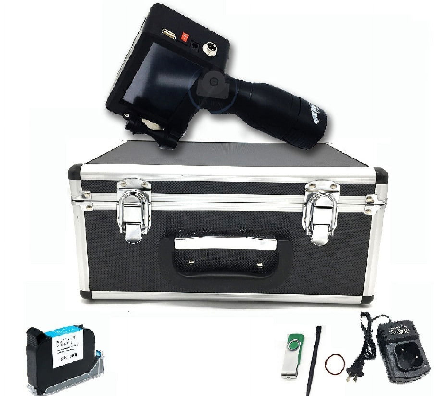 2-12.7mm Handheld Inkjet Printer, Smart Touch Coder, Label Printer USB ...