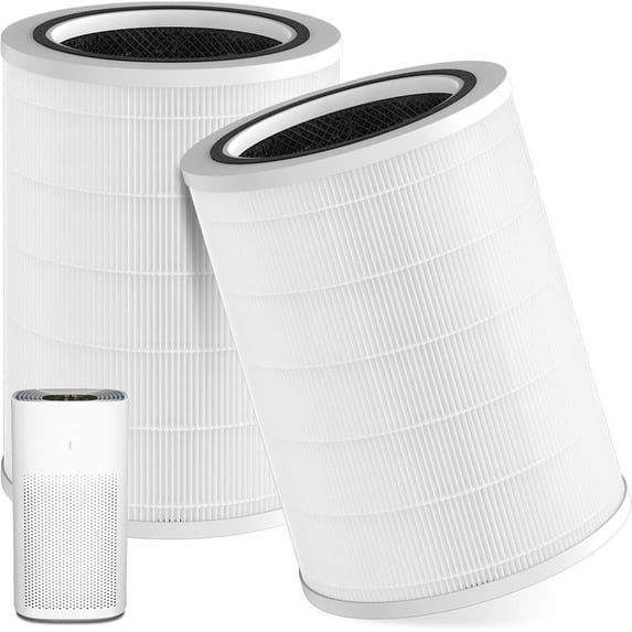 2-12010 replacement filter compatible with large room air purifiers ...