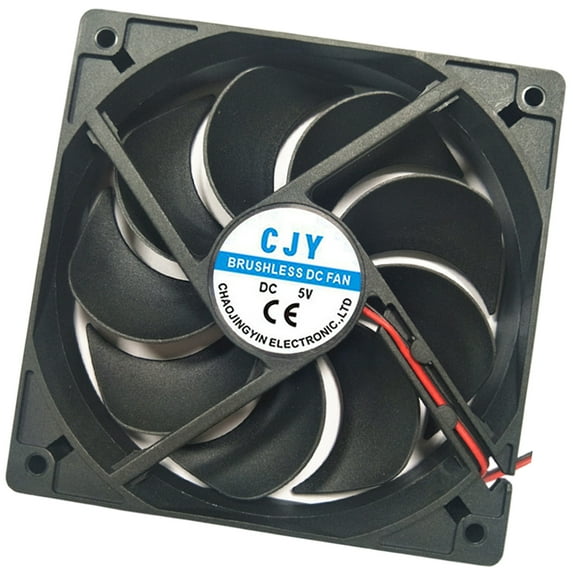 2. 120MM 5V/12V/24V Quiet Computer Fan Brushless Design Portable ...