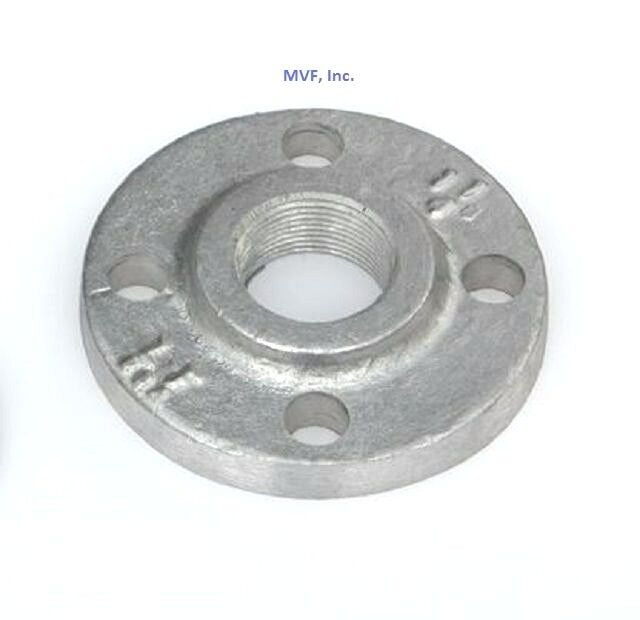 2" 125 Raised Face (RF) Threaded Flange Aluminum A356-F ANSI-B16.1 USA ...