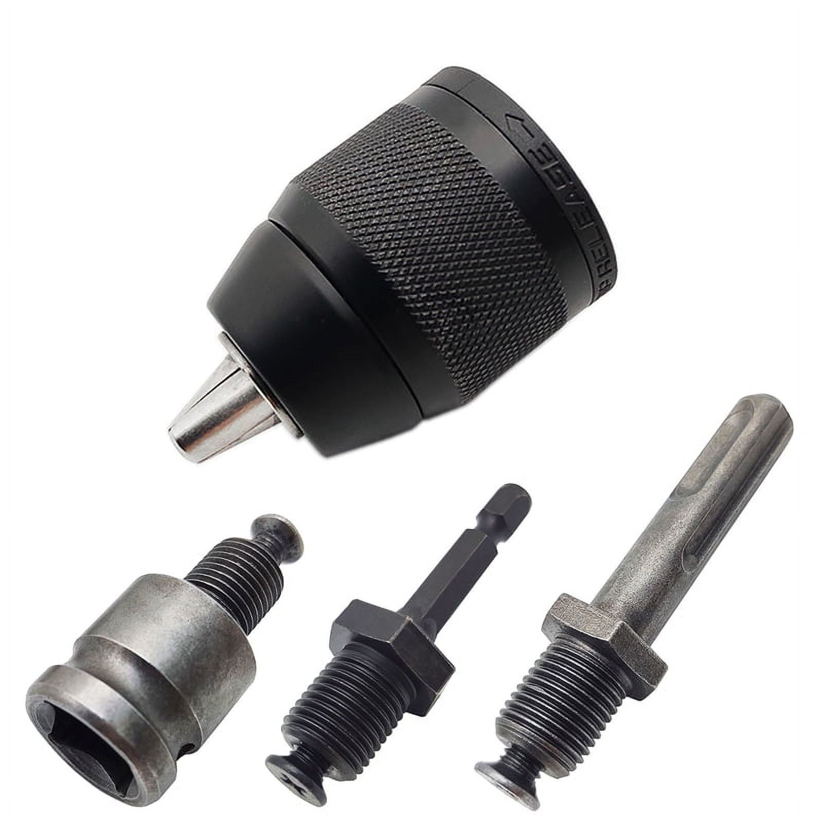 2-13mm Keyless 3-Jaw 1/20-20UNF Drill Chuck Quick Change Adapter SDS ...
