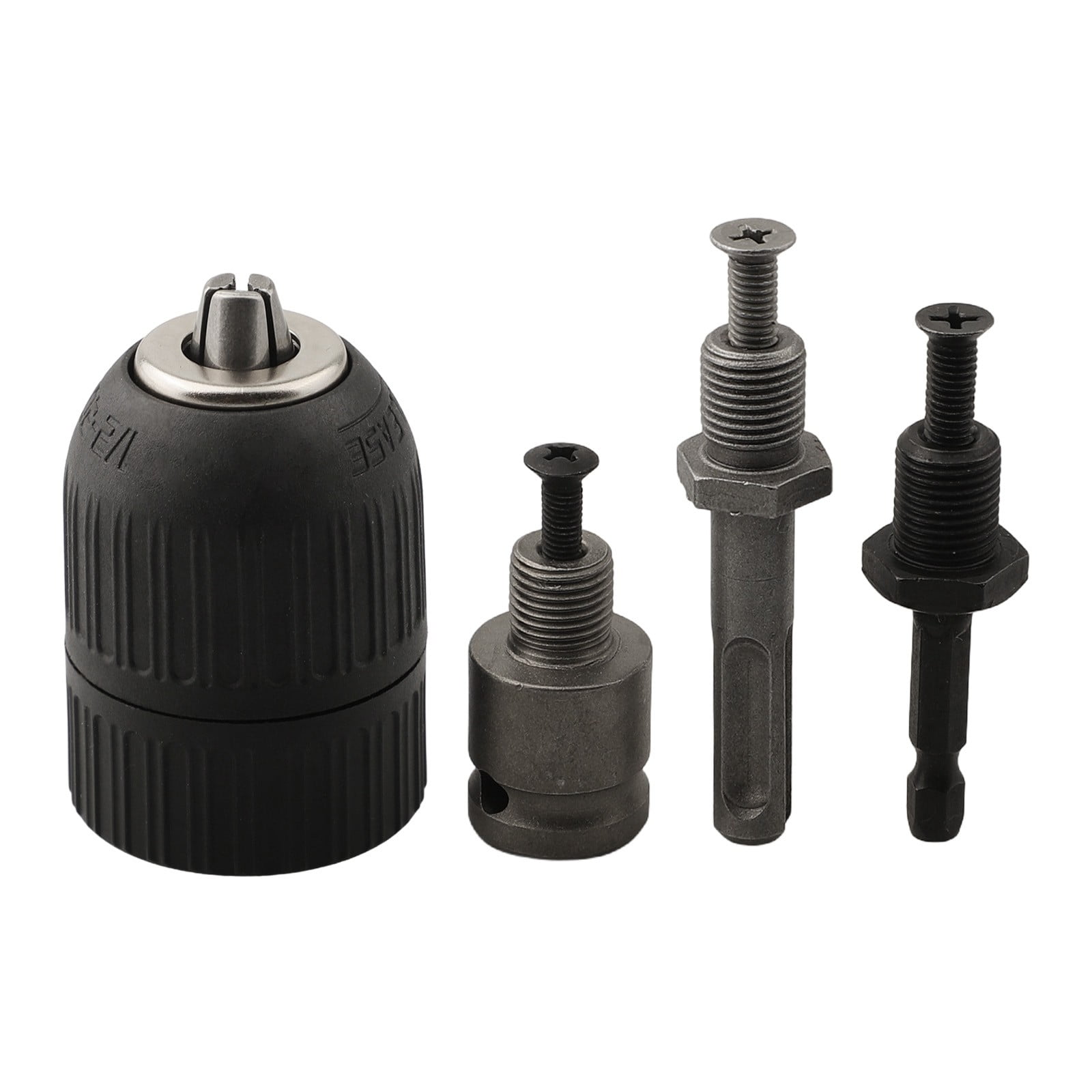 2-13mm Keyless Drill Chuck Adapter 1/2-20UNF Thread Quick Change Wrench ...