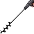 2×14.6 Inch Hex Shank Garden Auger Drill Bit for Bulb Planting & Post ...