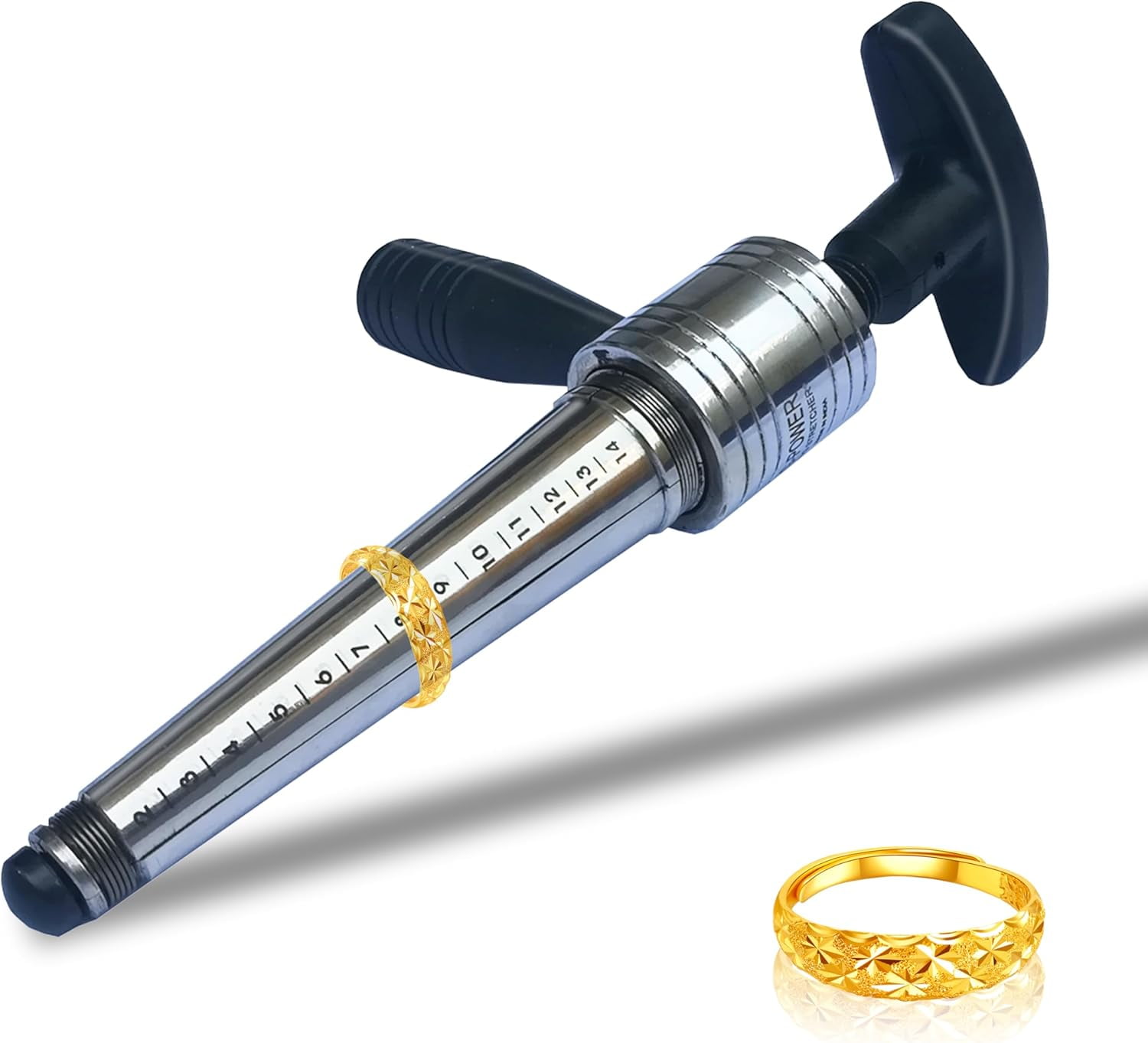 2-14 Ring Resizer/Ring Stretcher, Size 2-14, High Precision Manual Ring ...