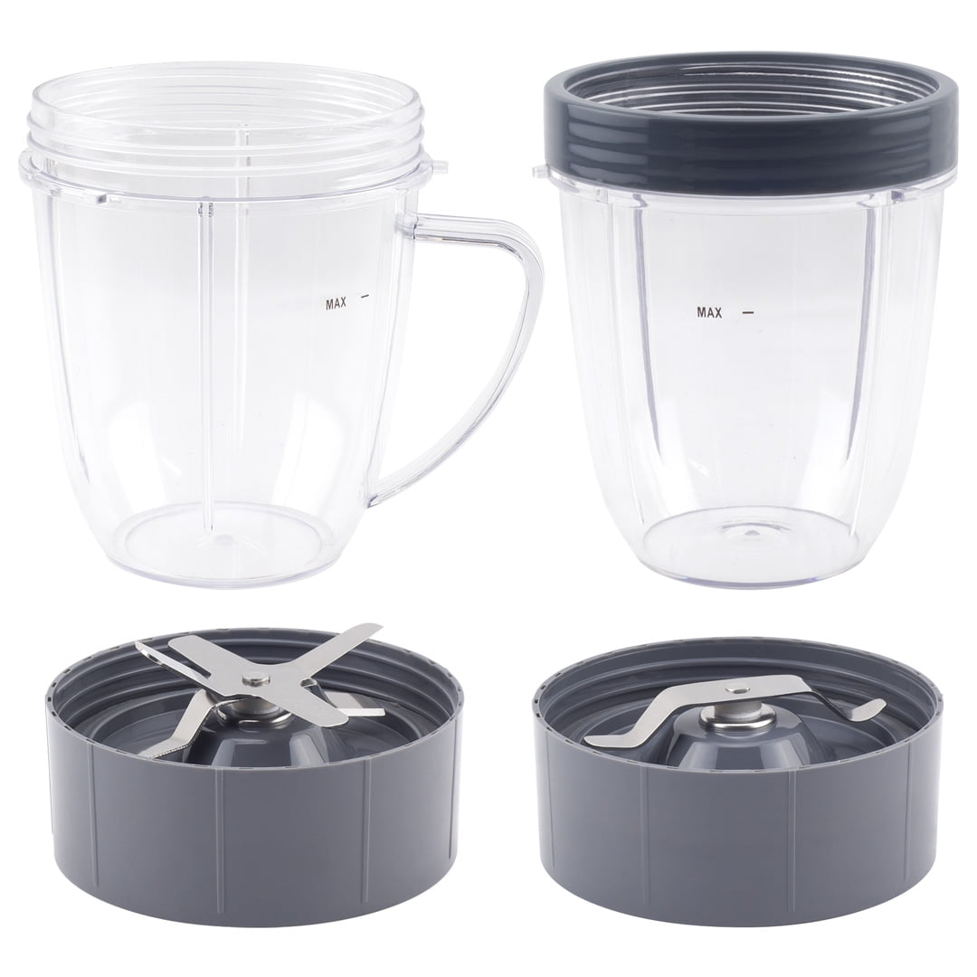 2 18 oz Short Cups, Flat and Extractor Blades Replacement Parts ...