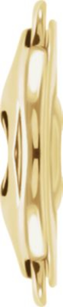 2 - 18K Yellow Gold Protektor® Earring Back with 6.2 mm Pad - Walmart.com