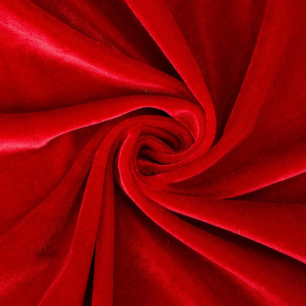 2.19 Yards Long Velvet Fabric 1.64 Yards Wide Soft Stretchy Spandex ...