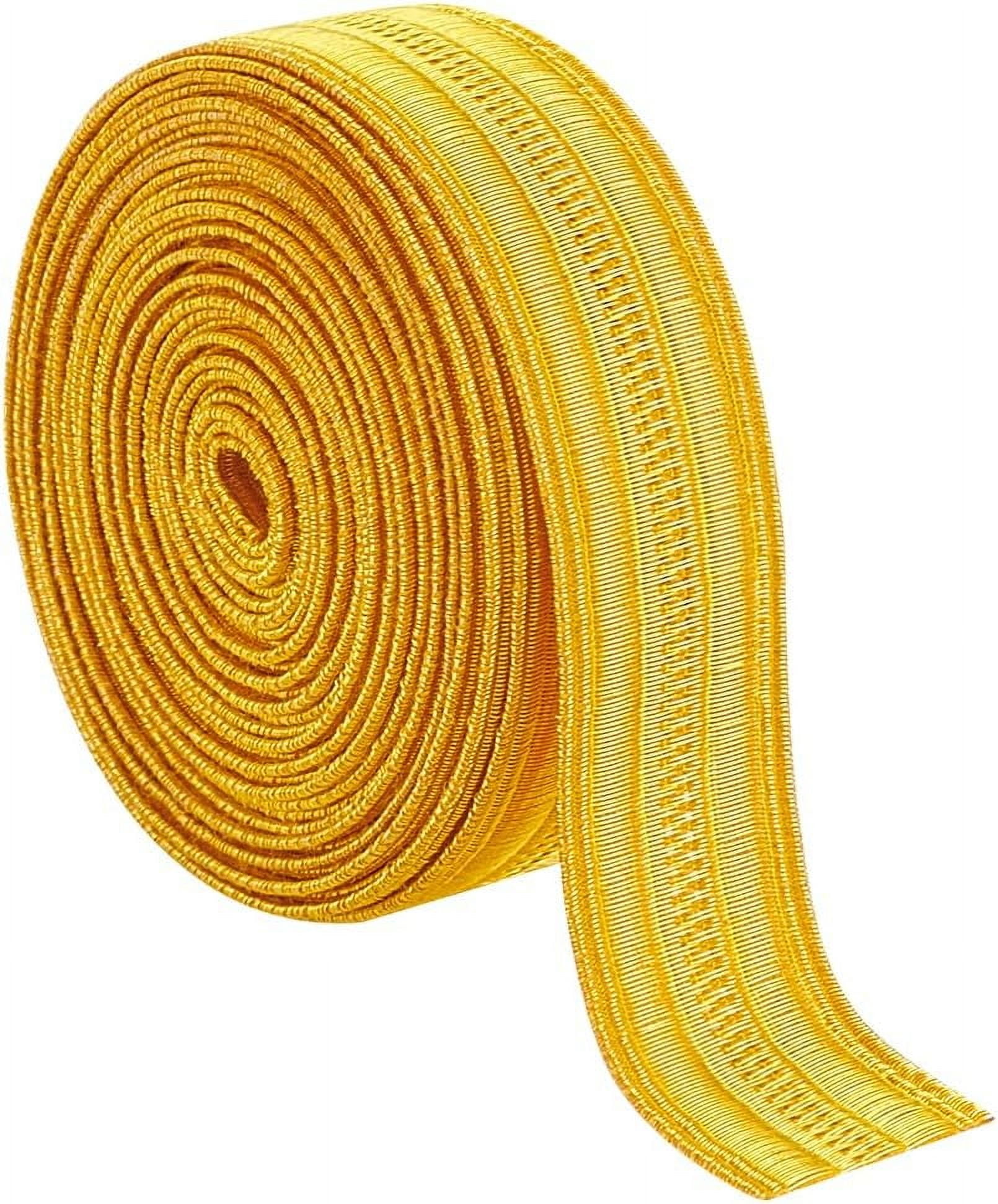 2.19 Yards Metallic French Bullion Braid Ribbon 0.5inch Wide Golden ...