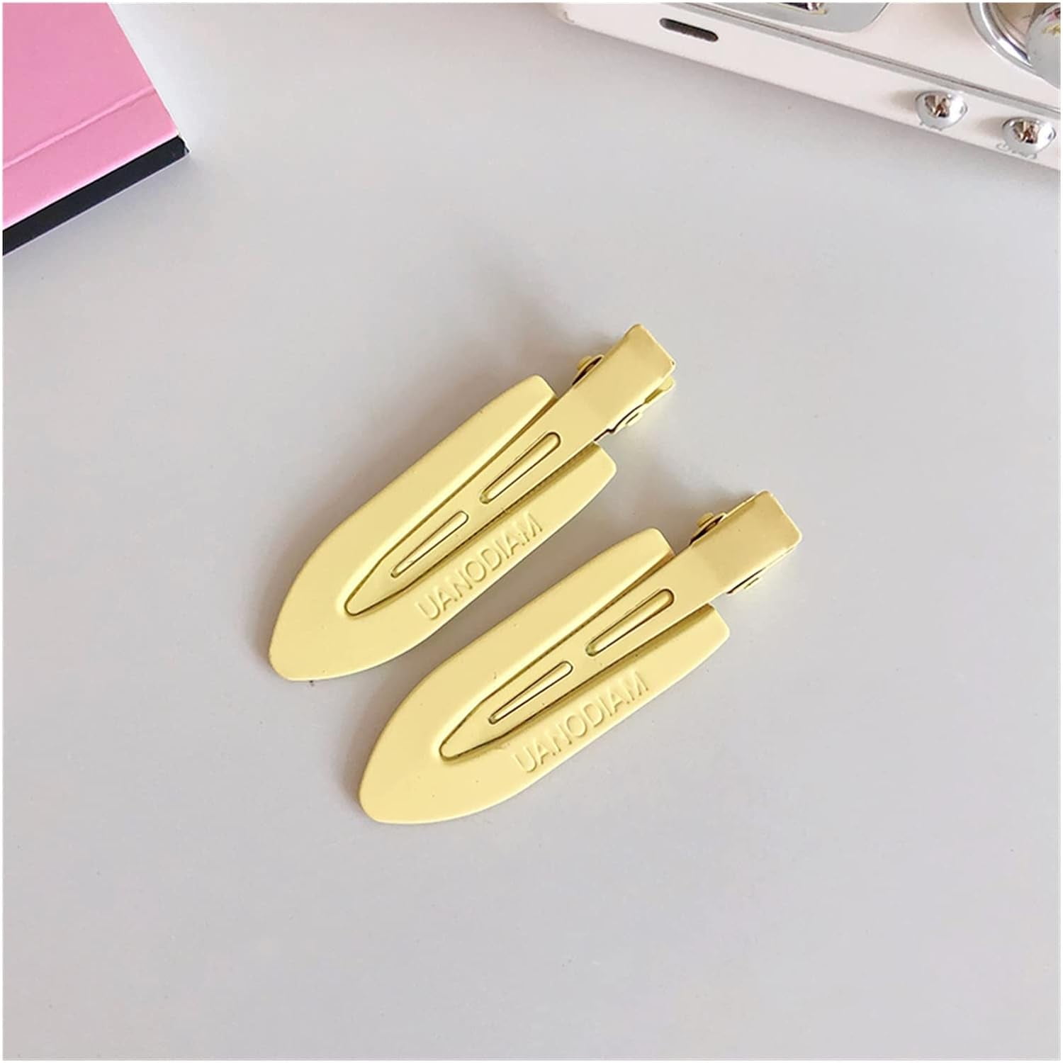 2/1PC No Bend Seamless Hair Clips Winter Hairpin Side Bangs Fix Fringe ...