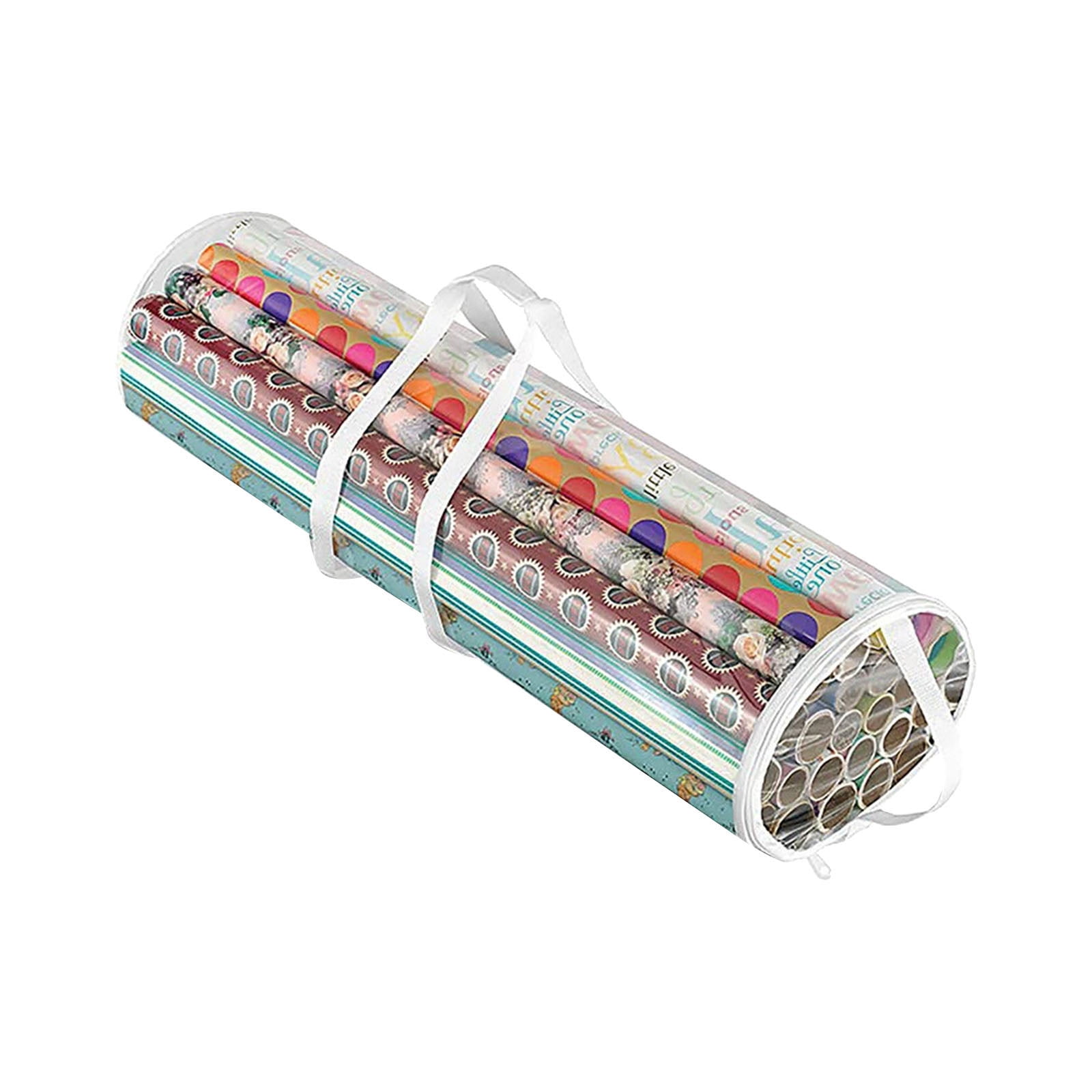 2/1PCS Wrapping Paper Storage Container Fits Standard Roll Wallpaper ...