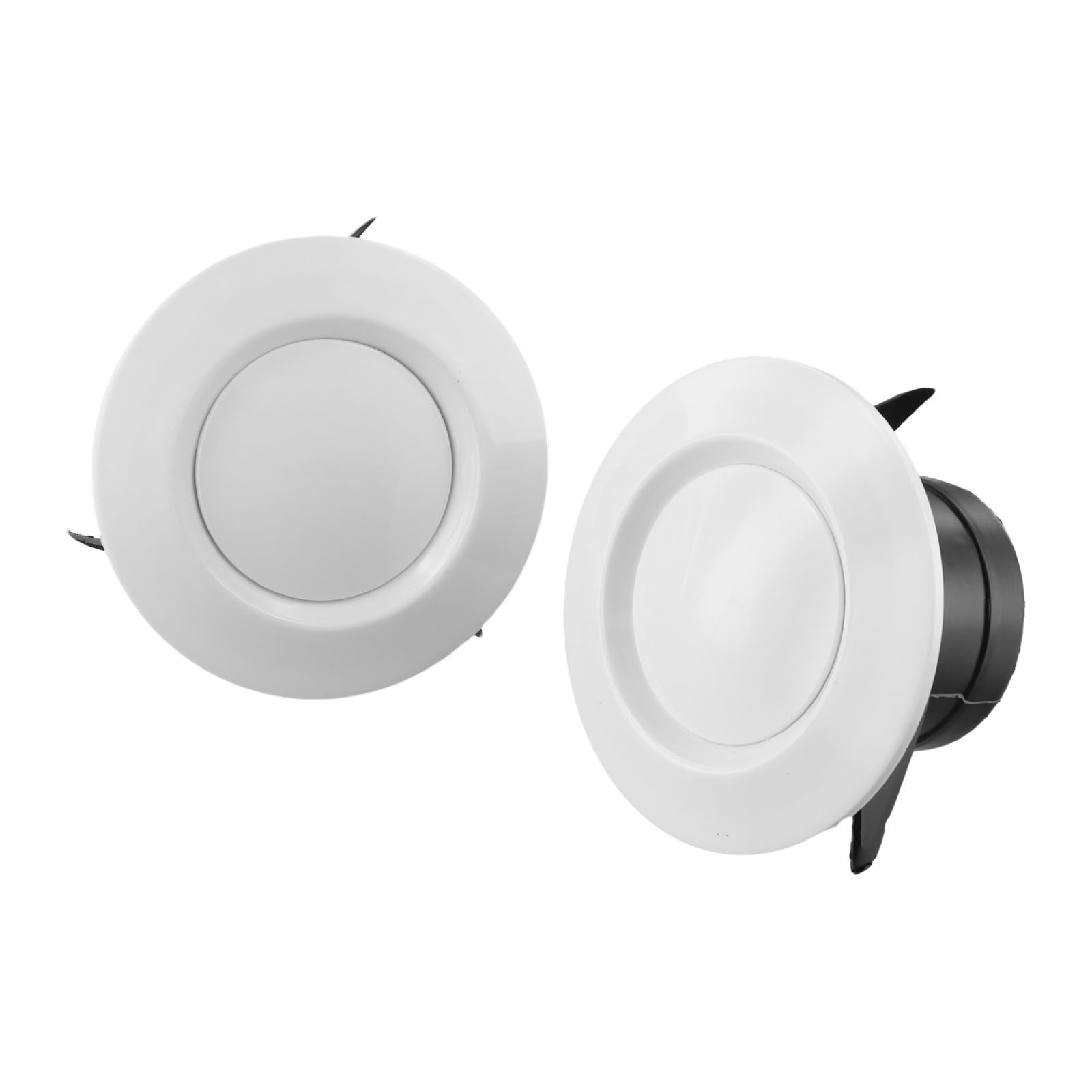 2/1Pcs Djustable Air Vent Covers Round Ceiling Vent Bathroom Extractor ...