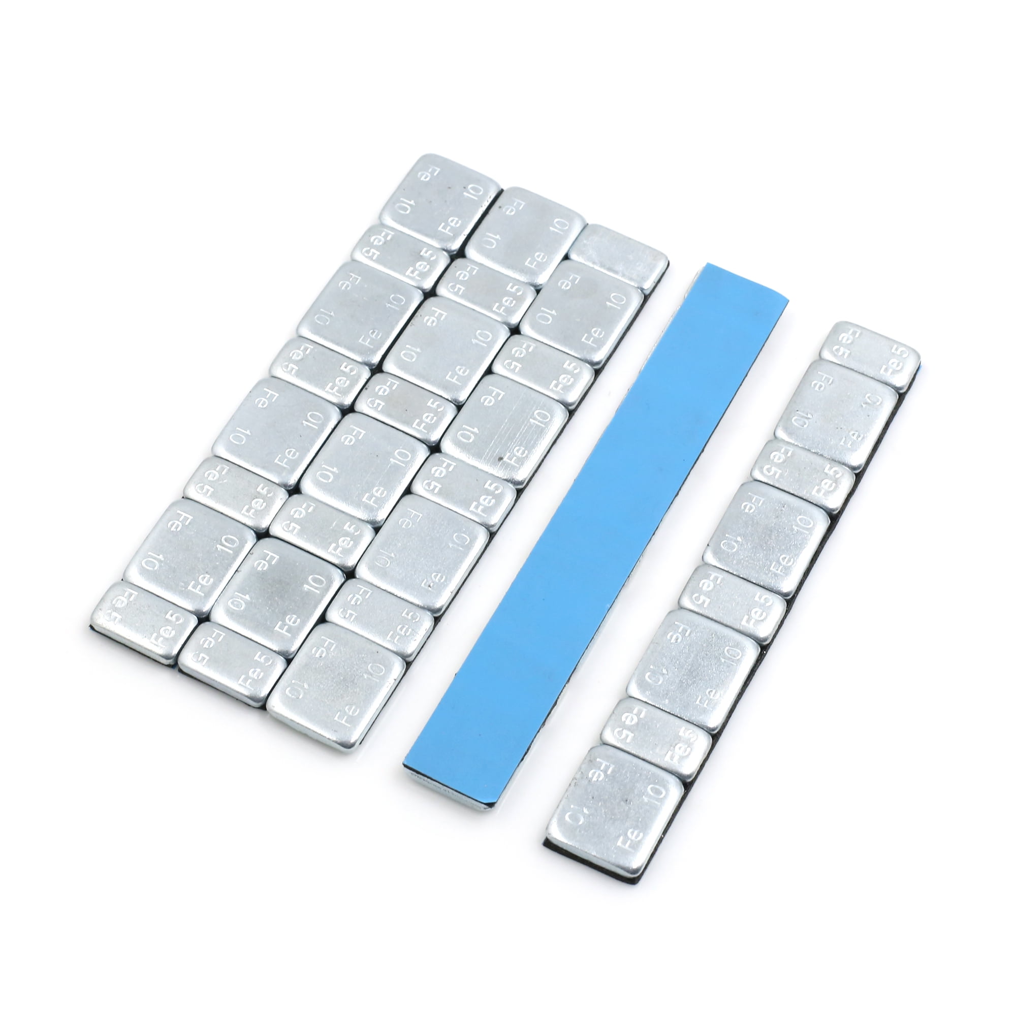 Unique Bargains 2.1oz Adhesive Stick On Wheel Balance Weights Strips ...
