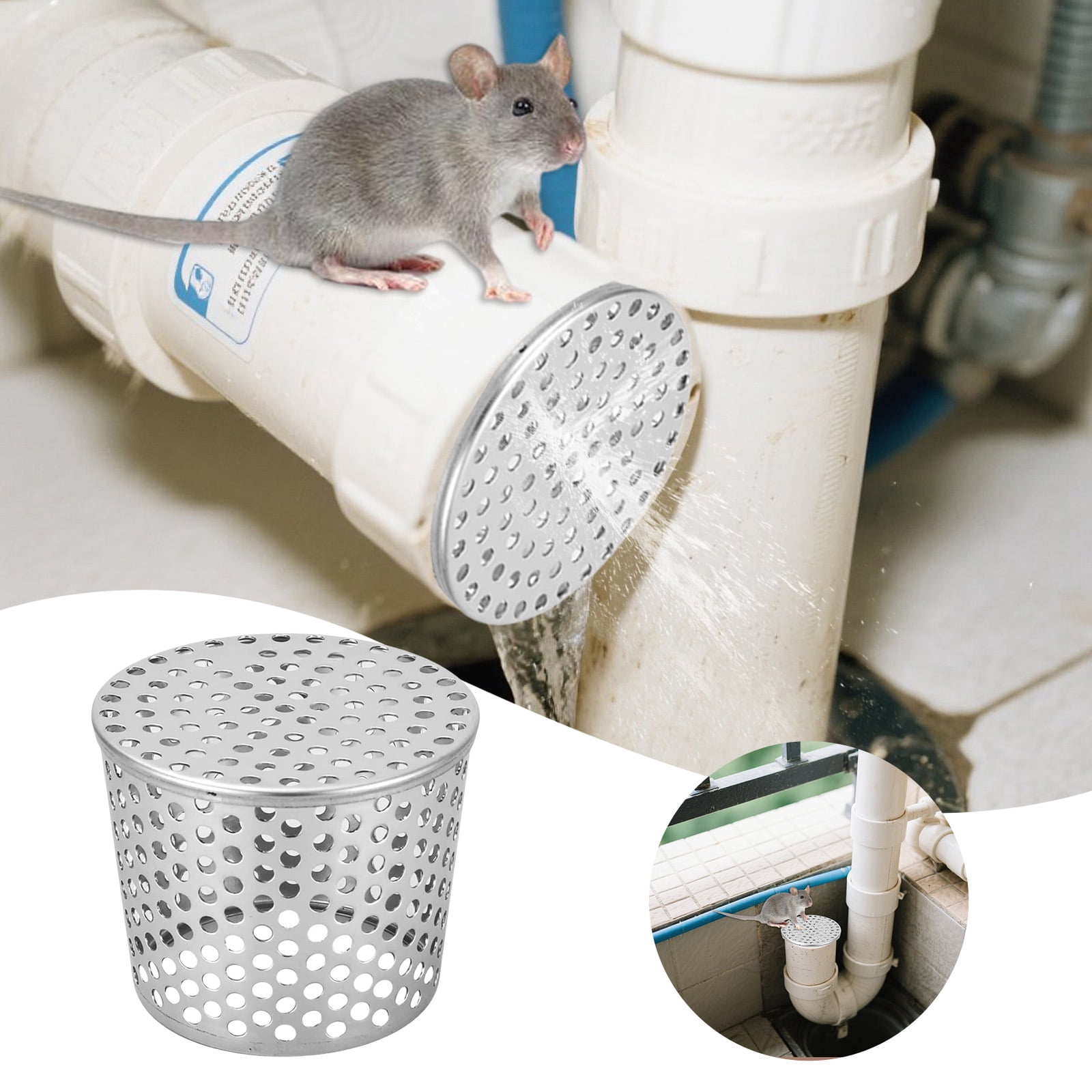 2/1pcs 304 Stainless Steel Mesh Vent Cap, Proof Cover with Debris ...