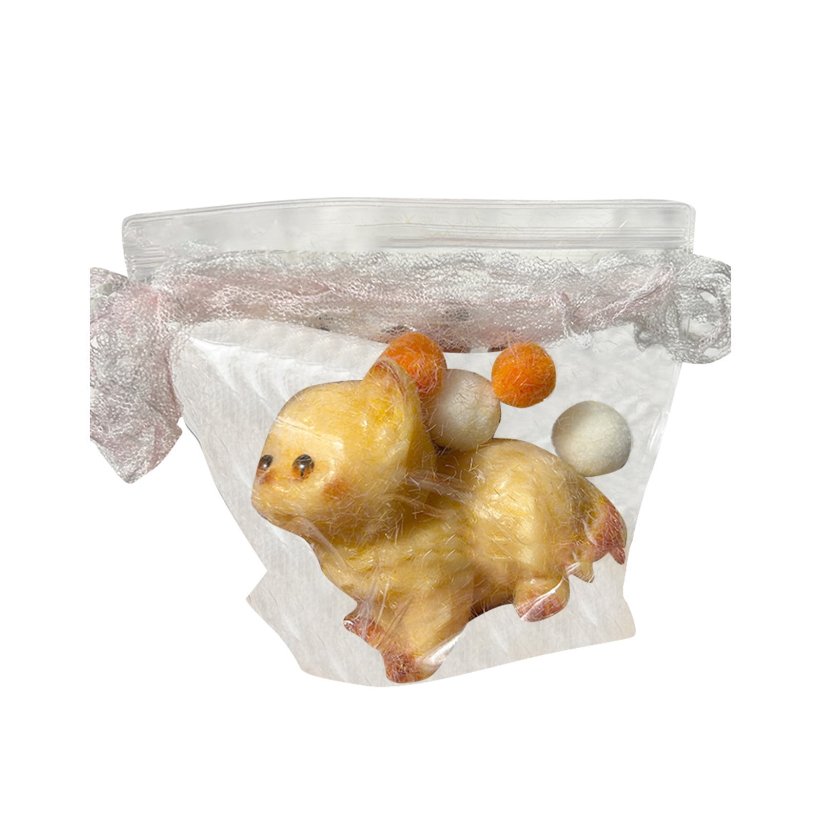 2/1pcs Cat Shape Stress Balls Stress Relief Sensory Toys Cute Squishies ...