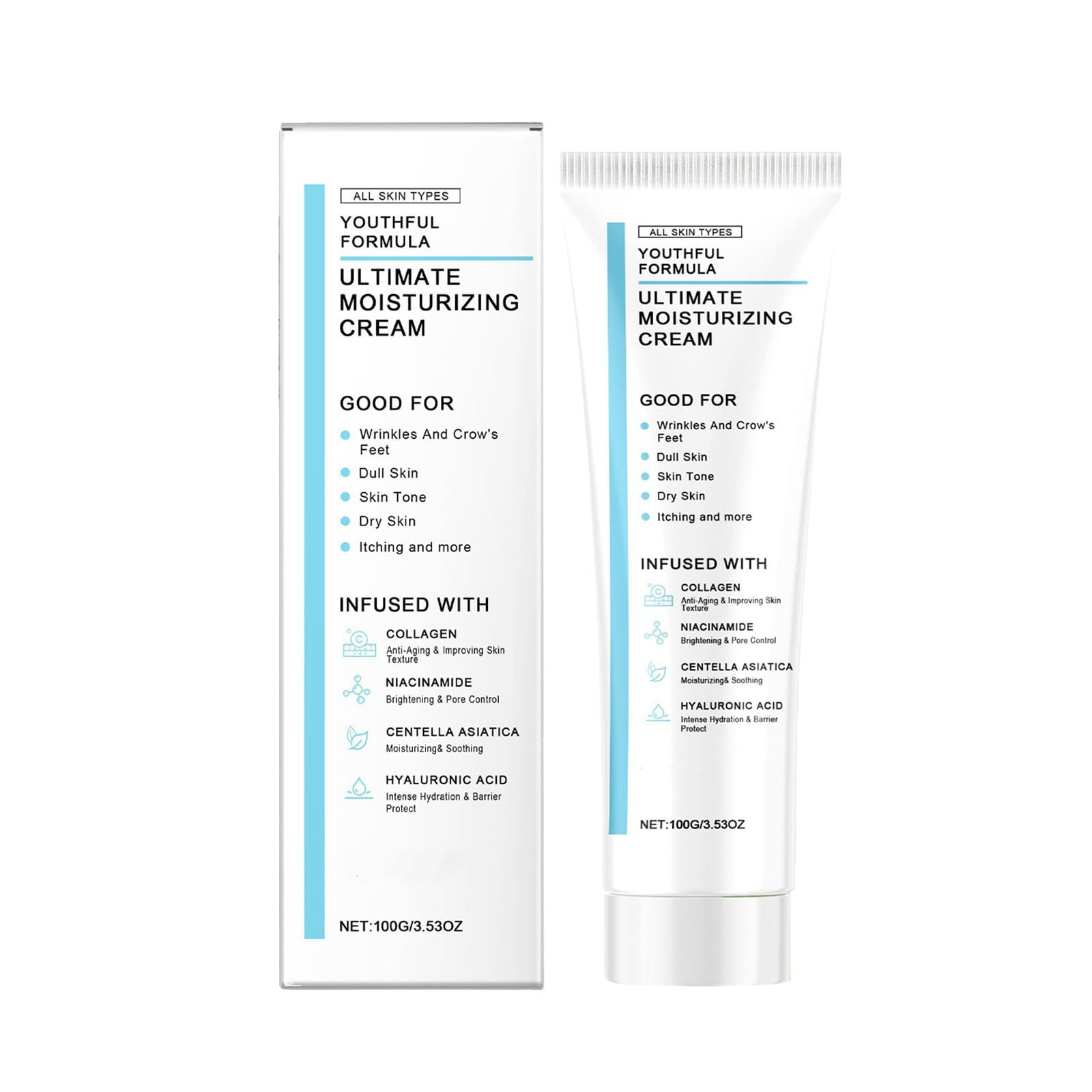 2/1pcs Centella Asiatica Cream Repairing Face Moisturizer Crema Coreana ...