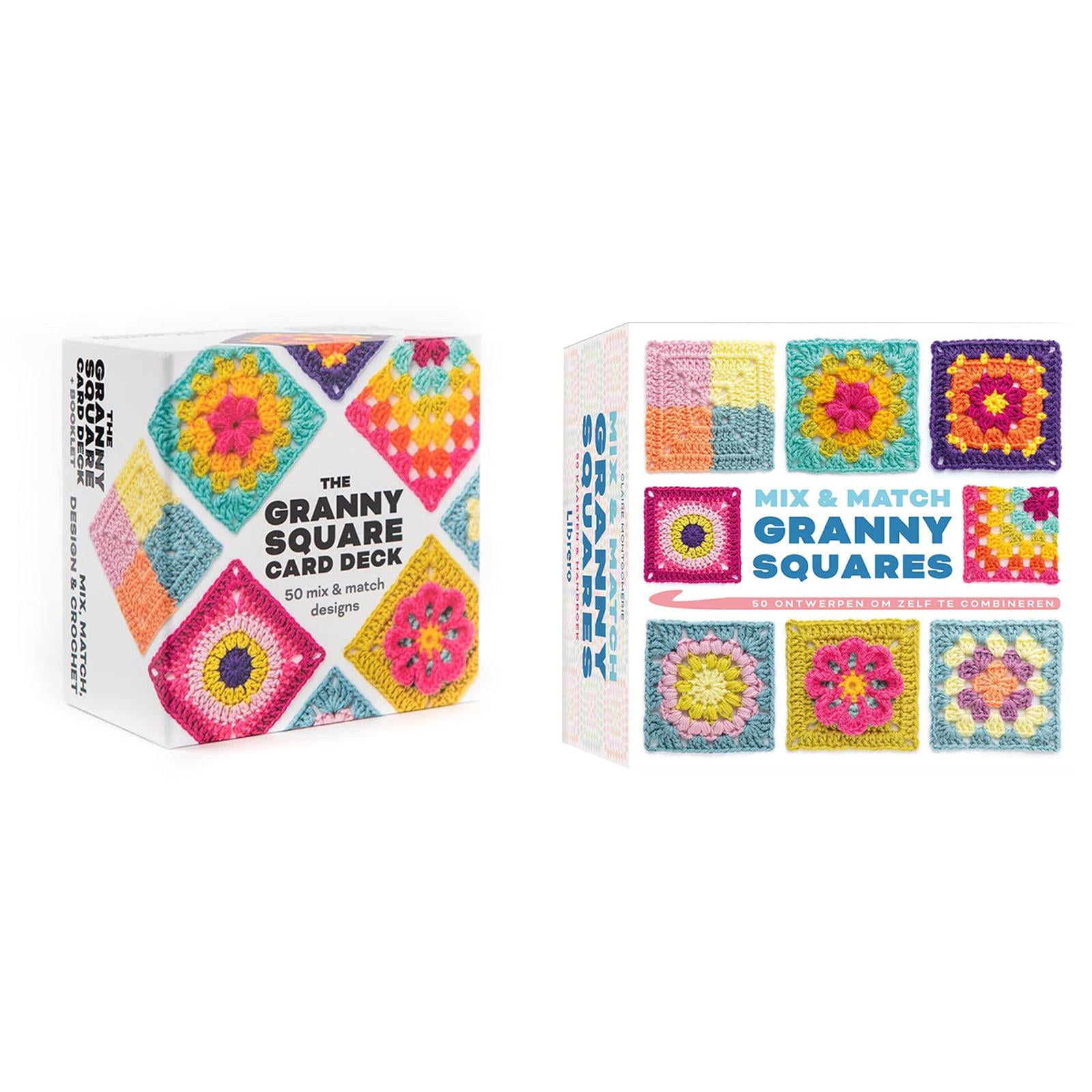 2/1pcs Crochet Cards Crochet Set Granny Knitting Pattern Set, 50 Mix ...