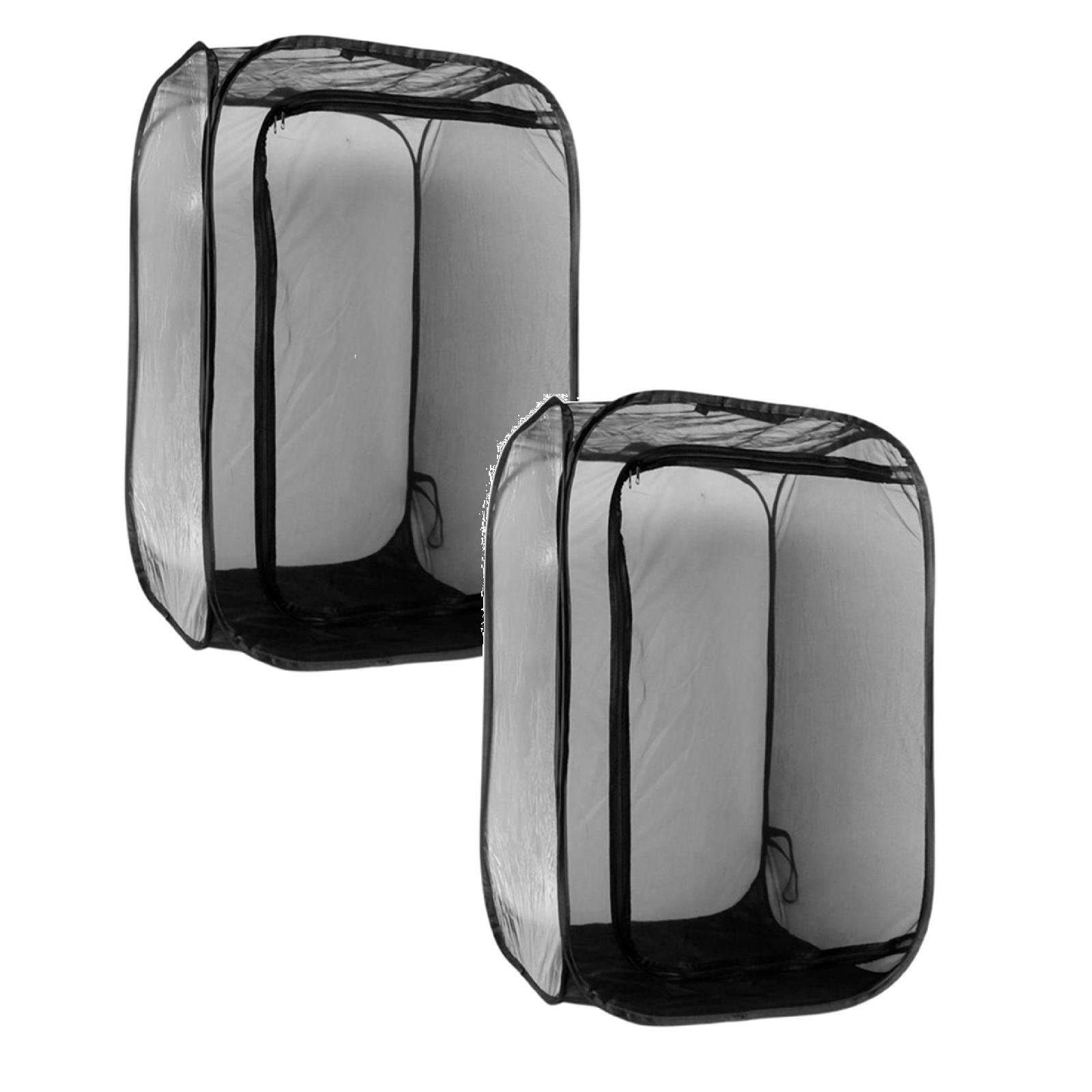 2/1pcs Foldable Butterfly Habitat Butterfly Cage for Caterpillars ...