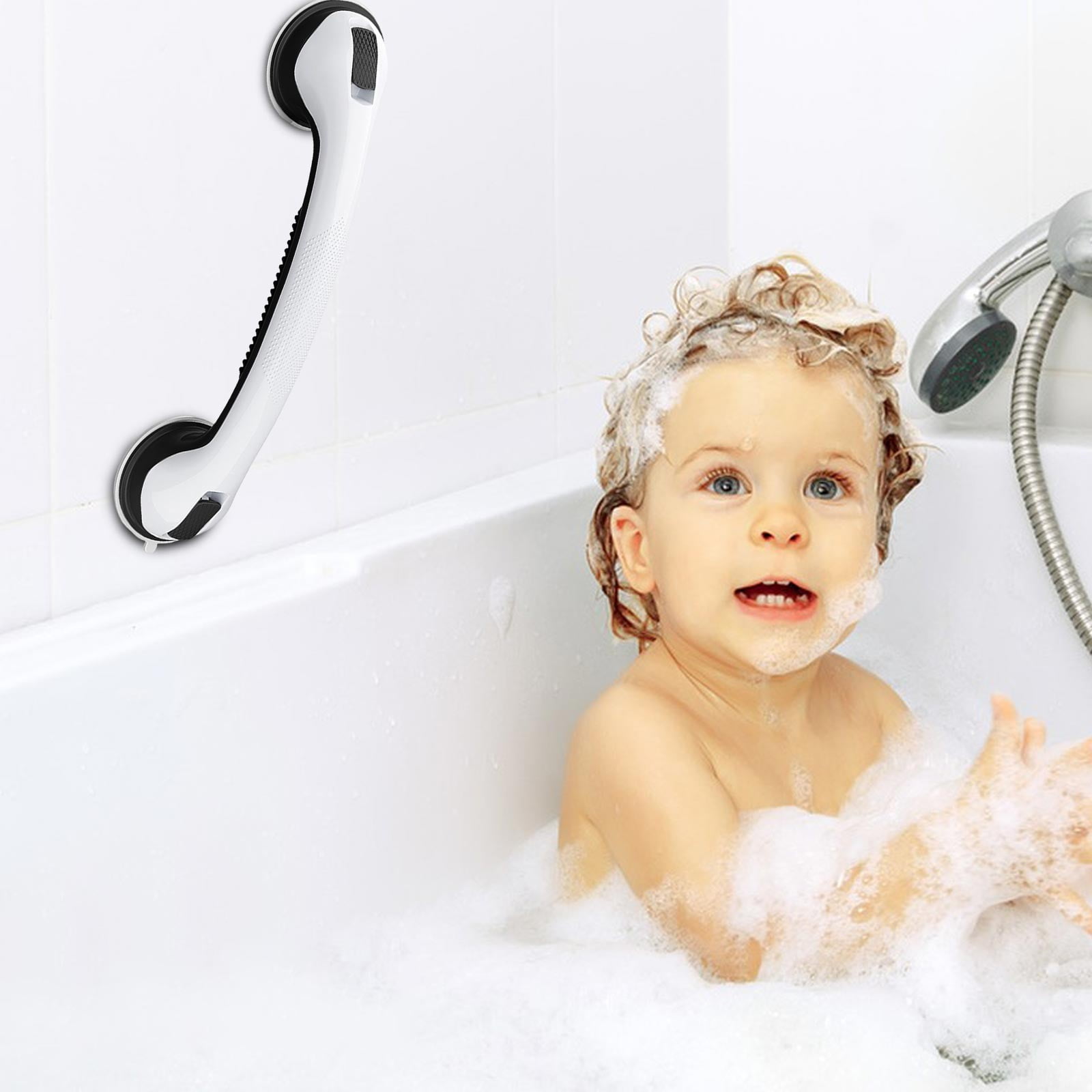 2/1pcs Grab Bars for Seniors 16 Inch, Shower Grab Bar, No Drilling ...