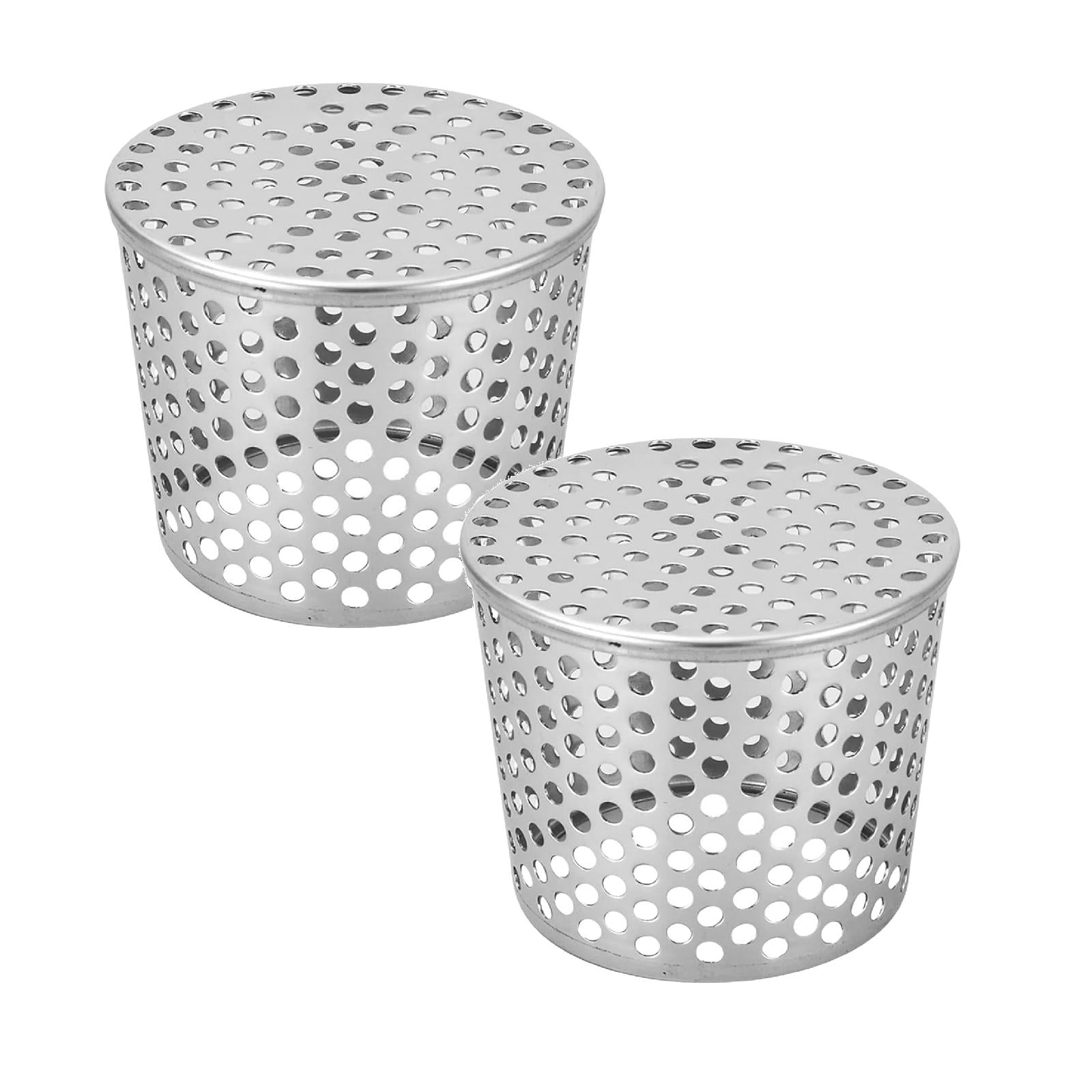 2/1pcs Gutter Guard Filter, PVC Termination Cap Mesh Screen Roof Vent ...