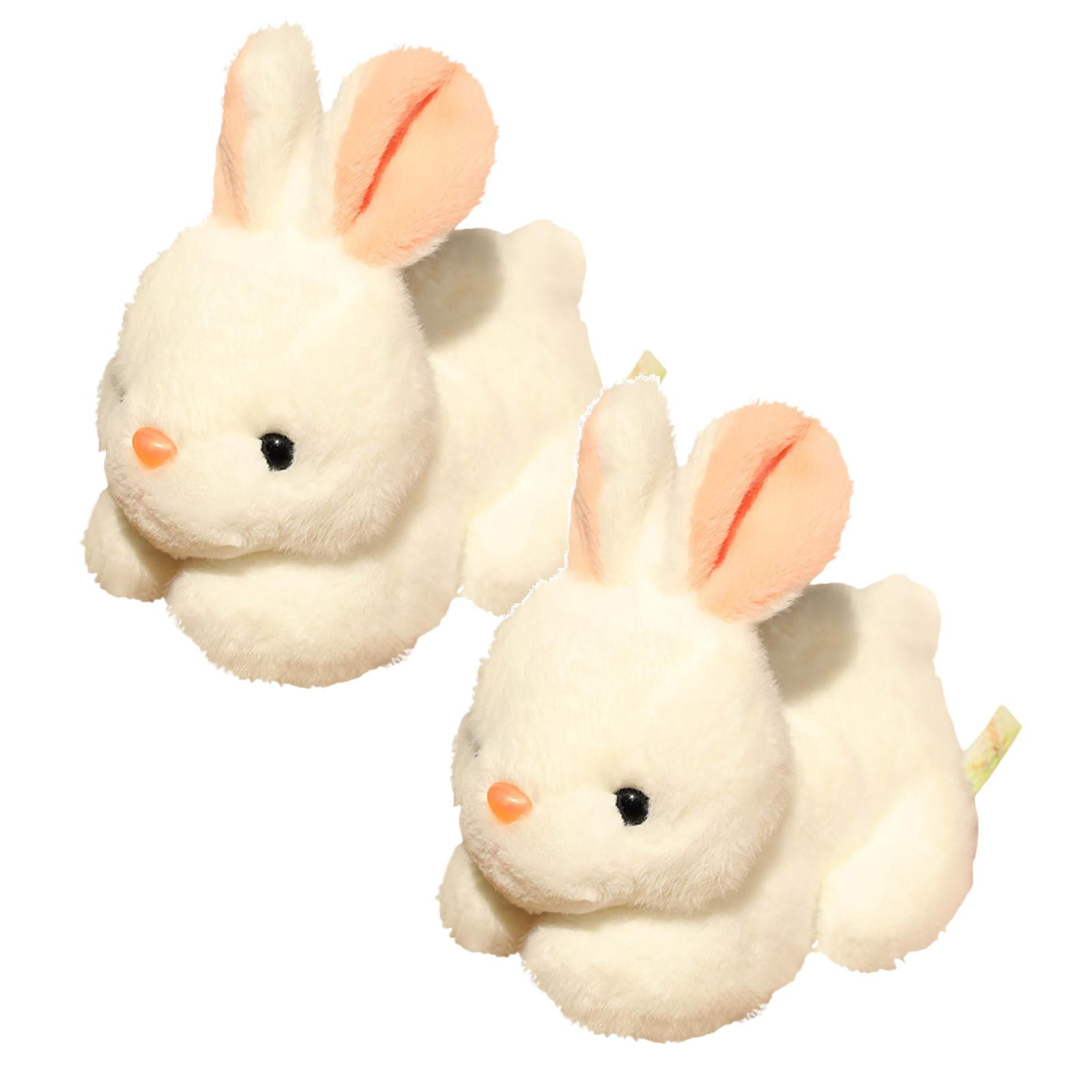 2/1pcs Small Rabbit With Falling Ears Soft And Realistic Plush Rabbit ...